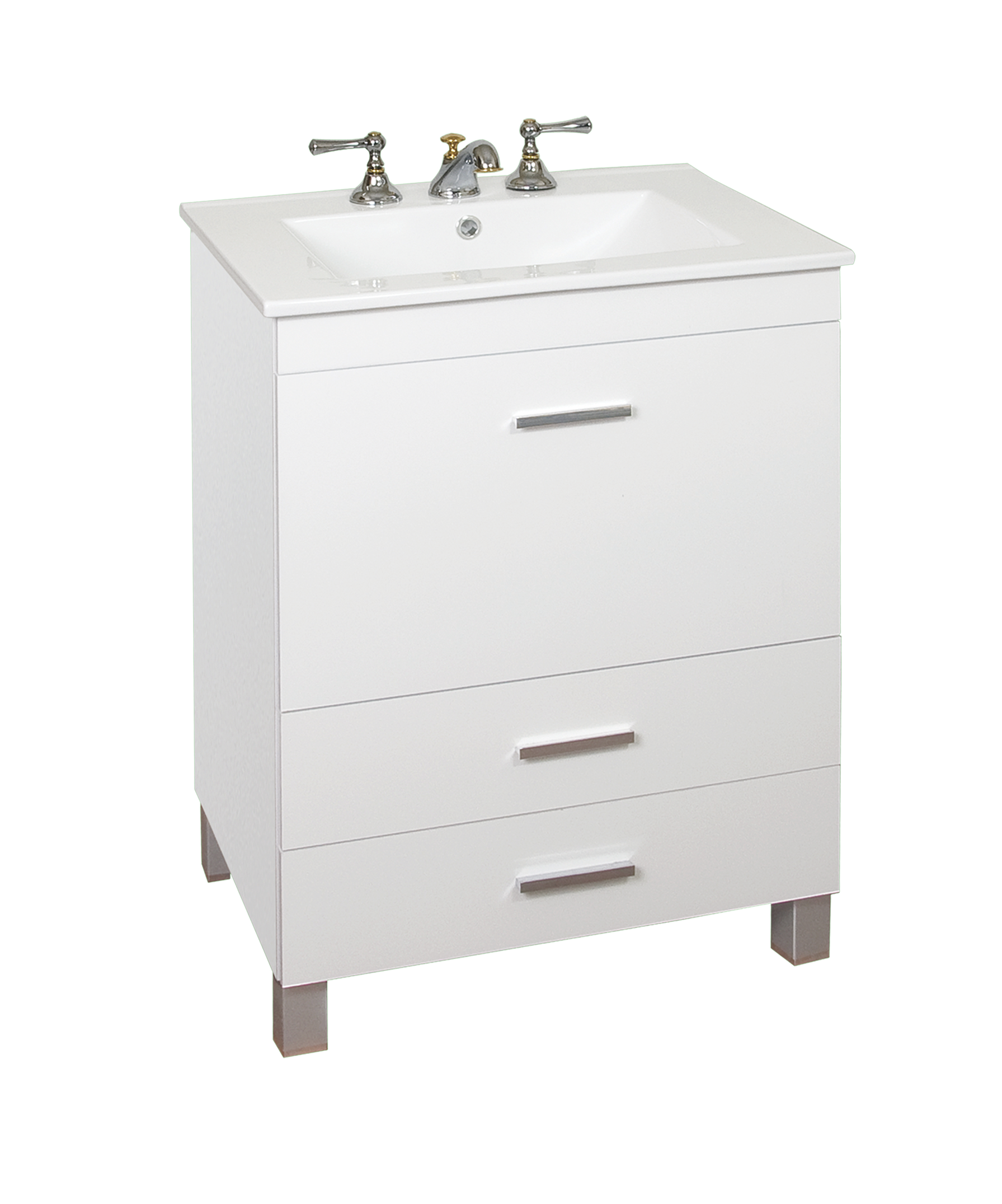 Vanitory VALI Blanco de pie 3 agujeros – Amube